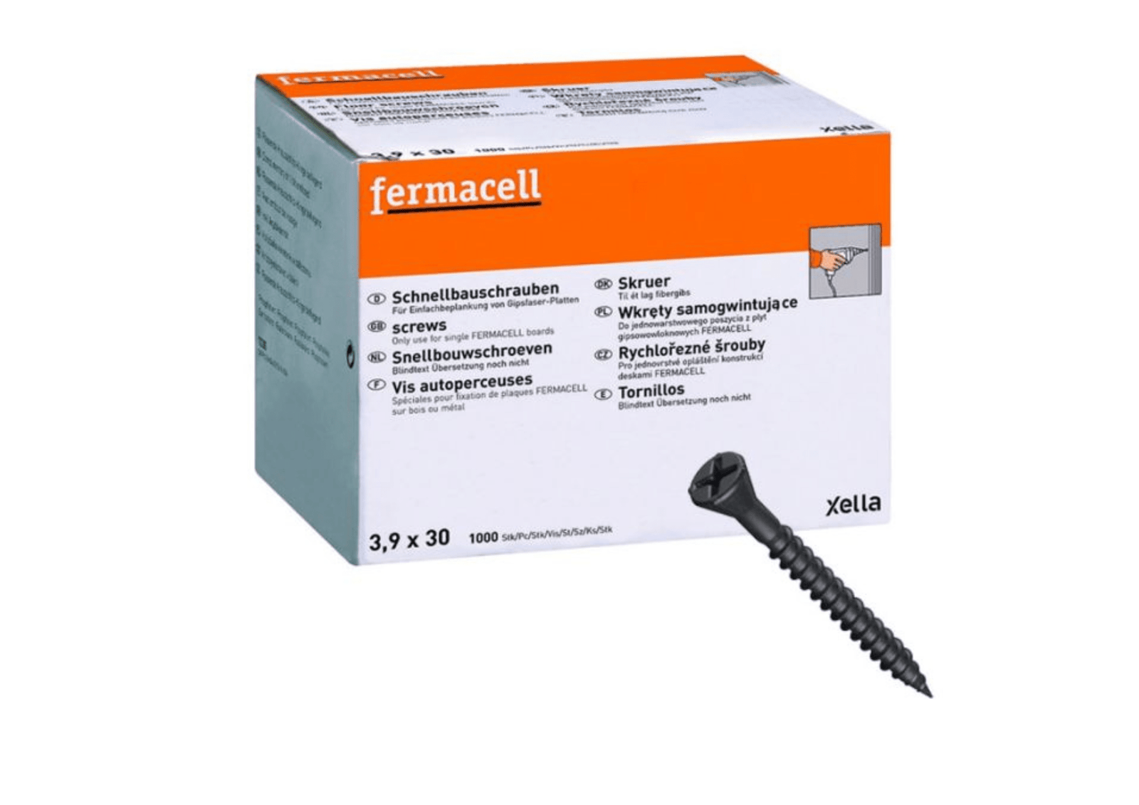 Fermacell® Floor Screws 3.9 x 30mm