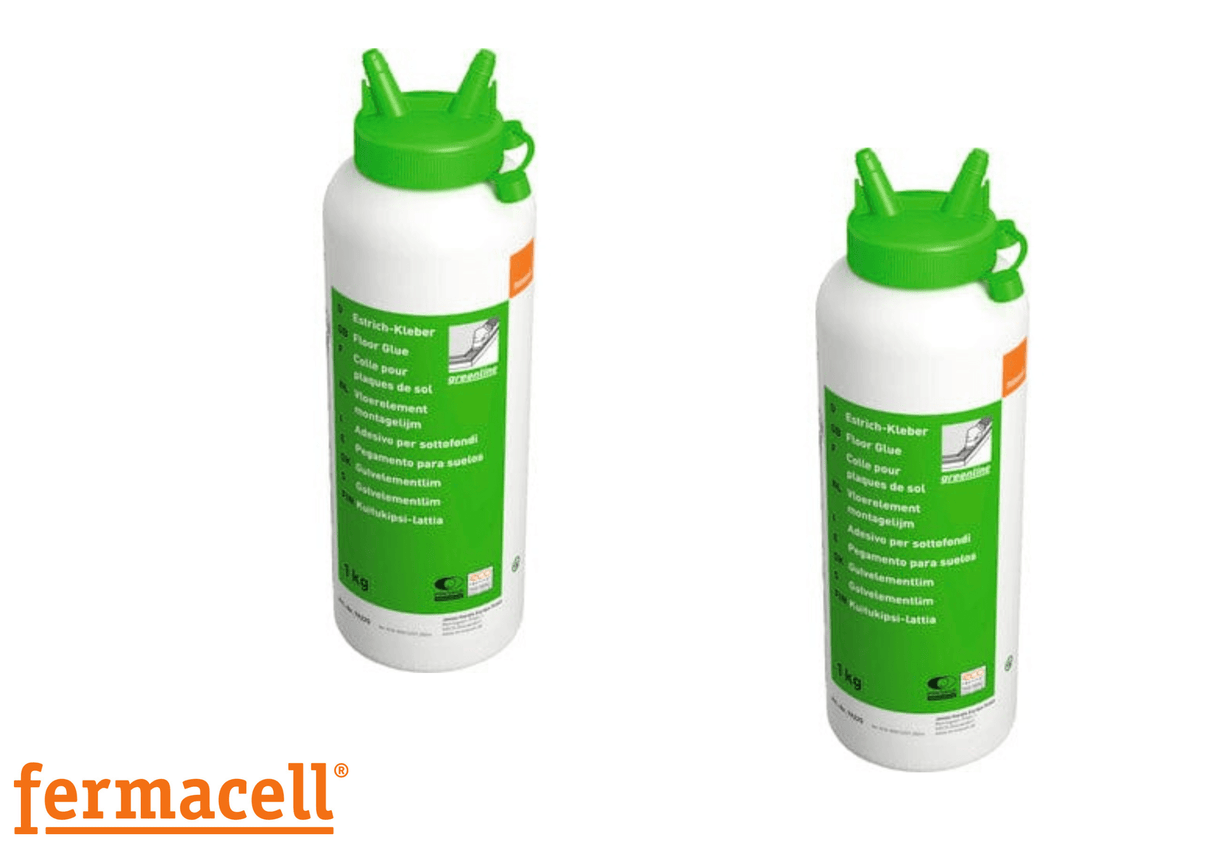 Fermacell® Floor Glue Greenline 1kg Bottle | screedsdirect.co.uk ...